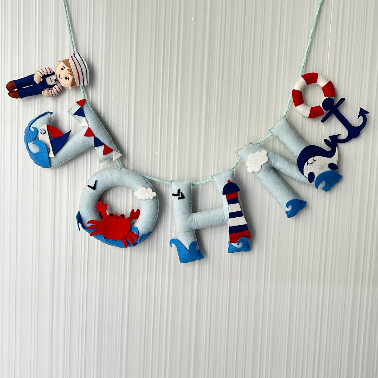 Personalized Name Buntings for Kids' Rooms | Custom Baby Room Décor ...