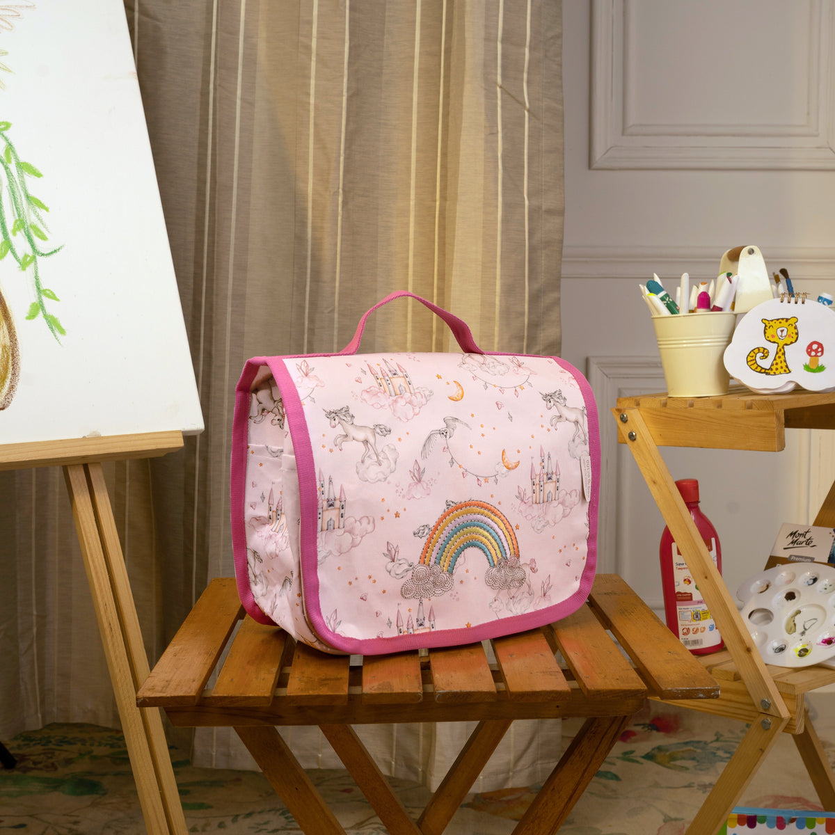 Kids Art Supplies Bag - Dreamy Print | Cutie & Boo