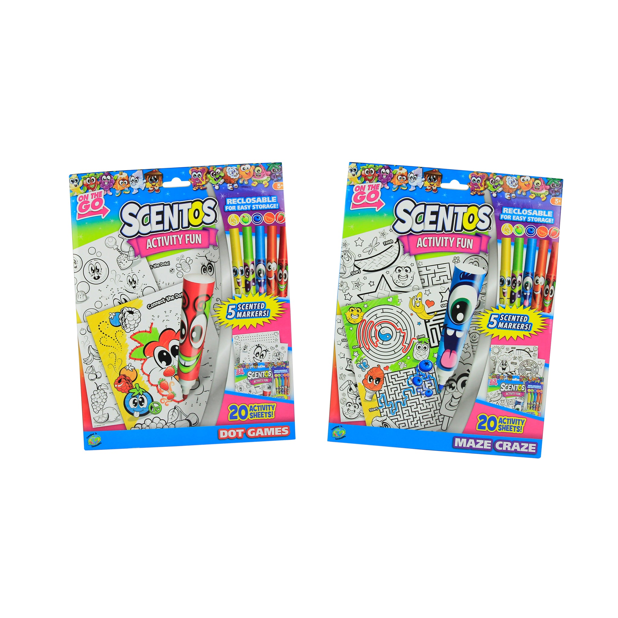 On The Go Scented Activity Fun Sets