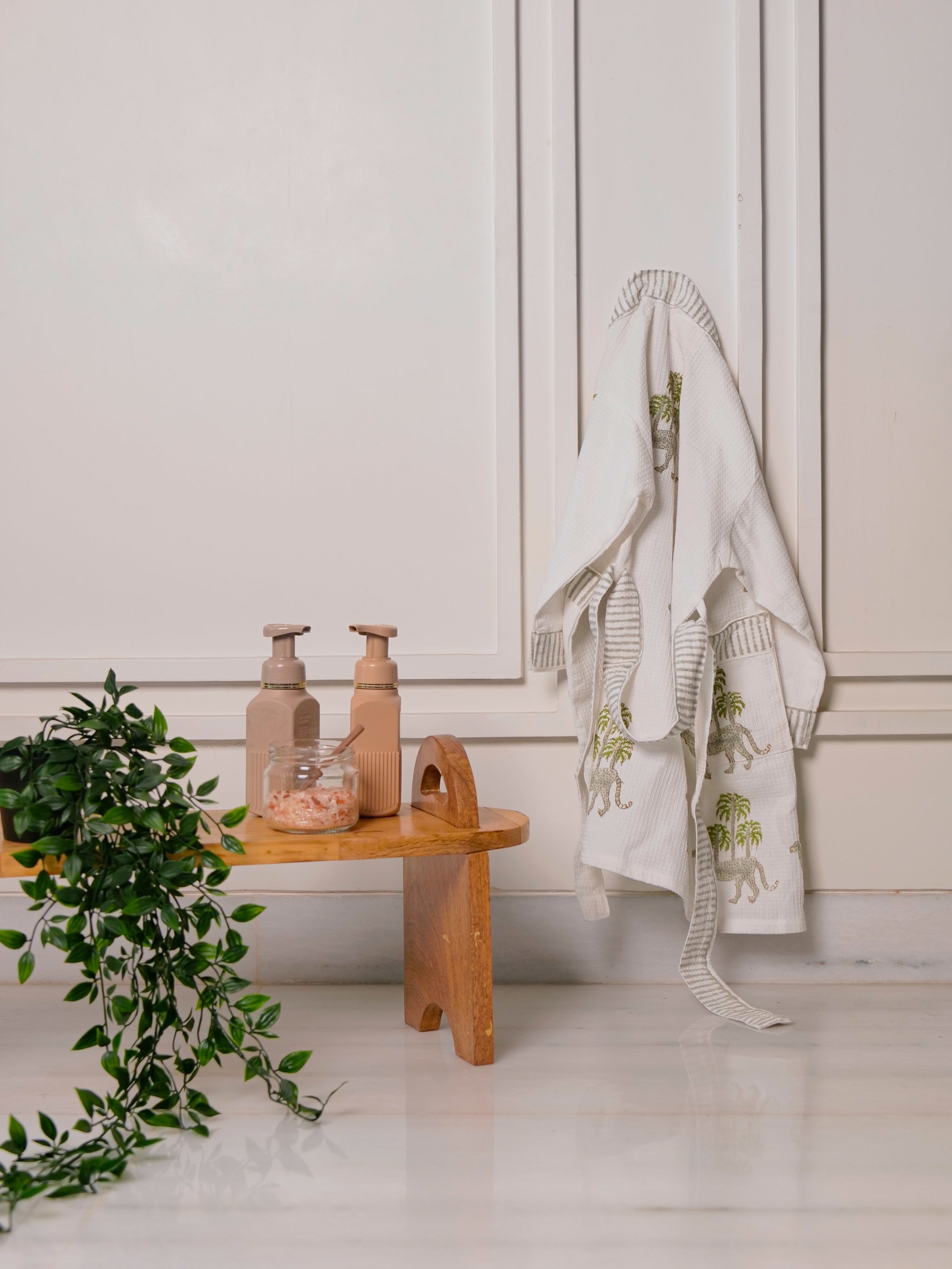 Baby Cheetah Bathrobe