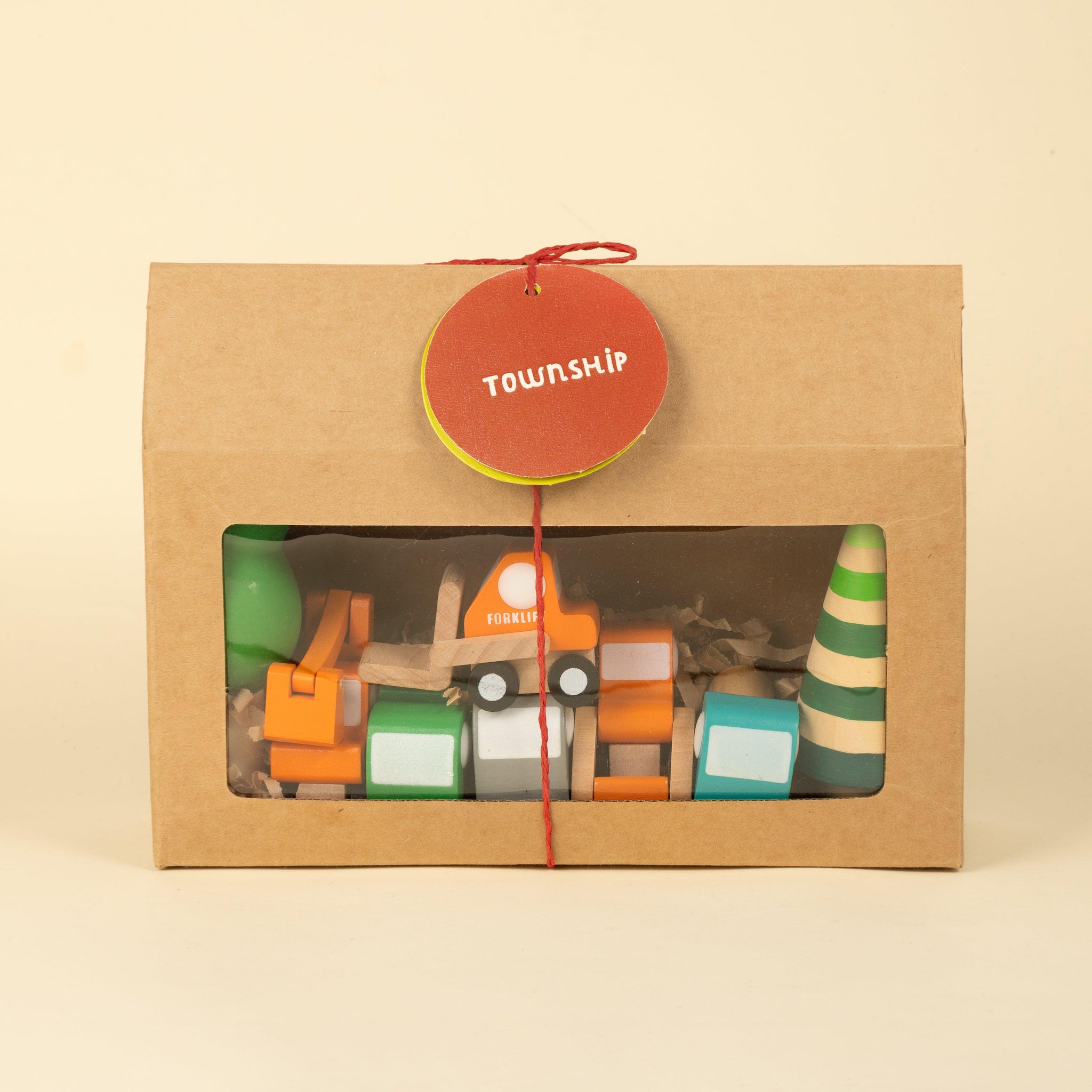 Township - Wooden cars and Tree set,wooden car set,Wooden Car Collecti