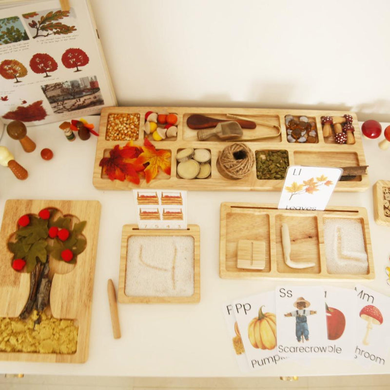 Sand Tracing Tray-Square / Sensory Writing, One part tray – Totdot