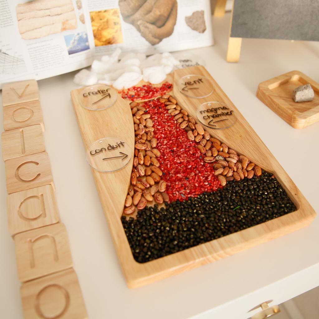 Volcano Activity Tray – Totdot